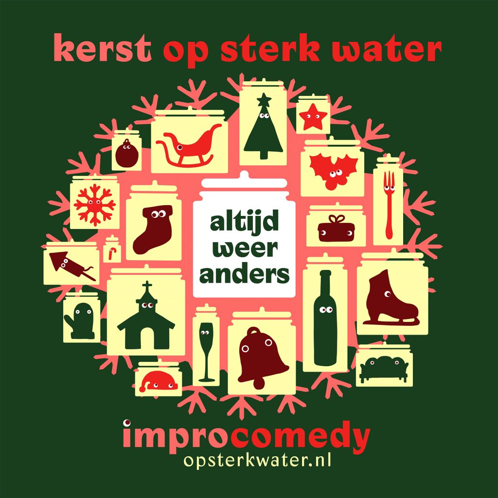 Improvisatietheater door cabaretgroep Op Sterk Water.
